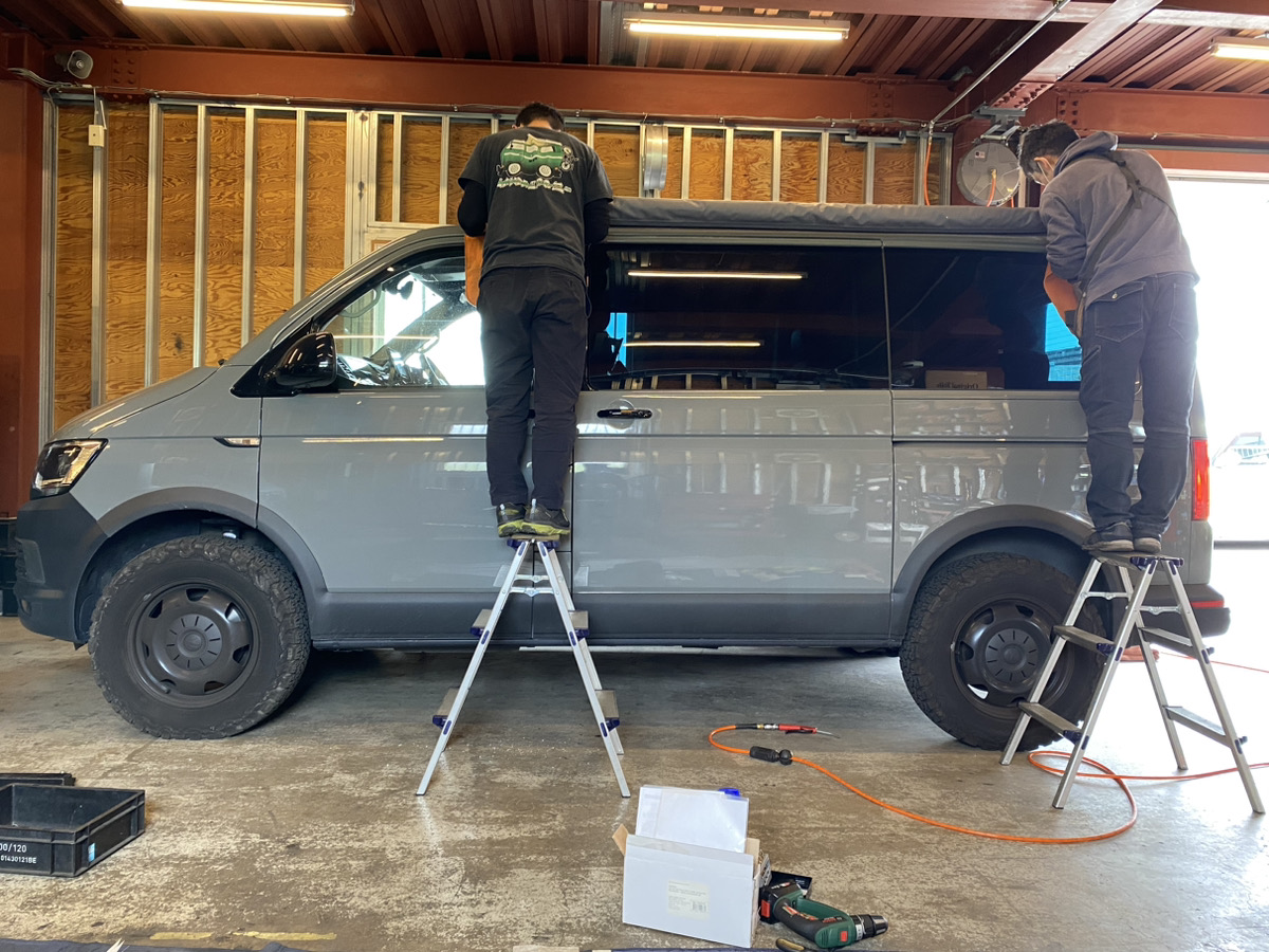 【今日のGAKUYA】サイドオーニング取り付けてますか？ | GAKUYA フォルクスワーゲン アミューズメント