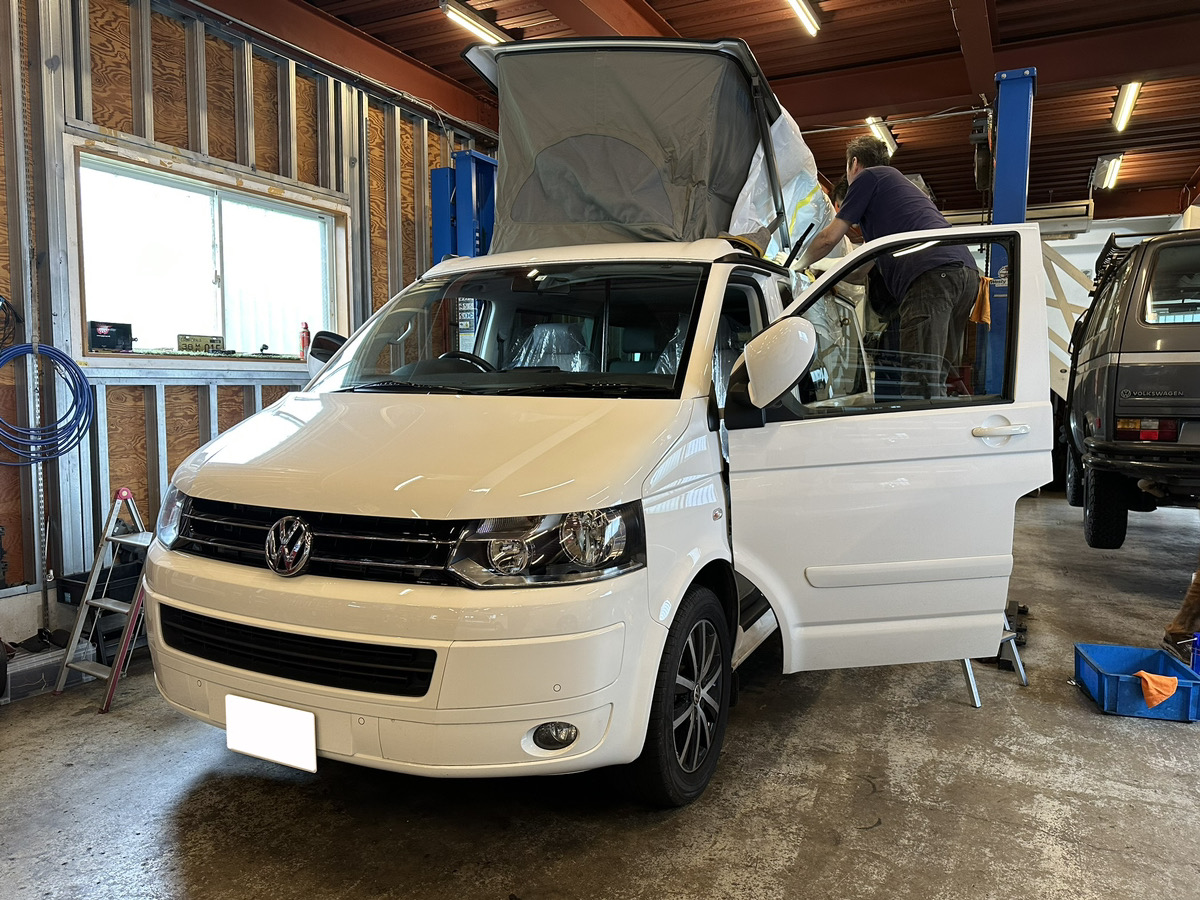 【今日のGAKUYA】T5 ポップアップテント点検 | GAKUYA フォルクスワーゲン アミューズメント